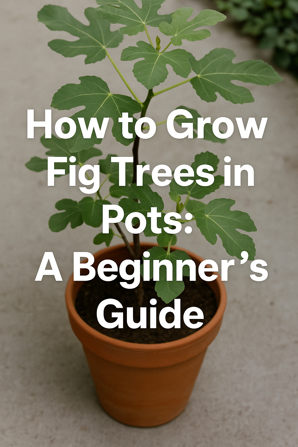 How to Grow Fig Trees in Pots: A Beginner’s Guide - Fig Freak